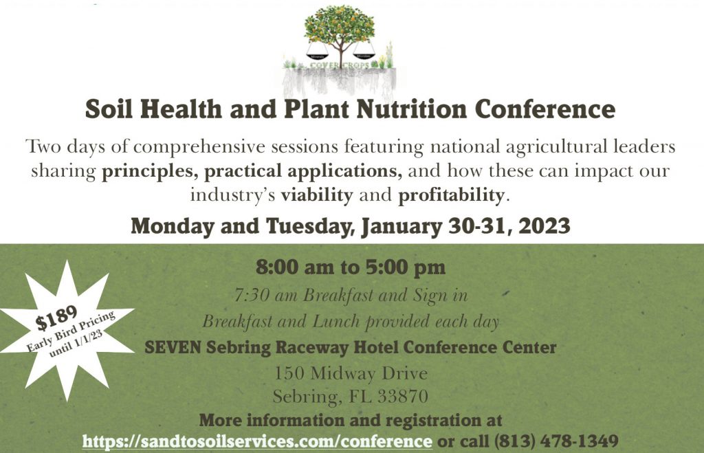 Soil Health and Plant Nutrition Conference | Crop Services ...